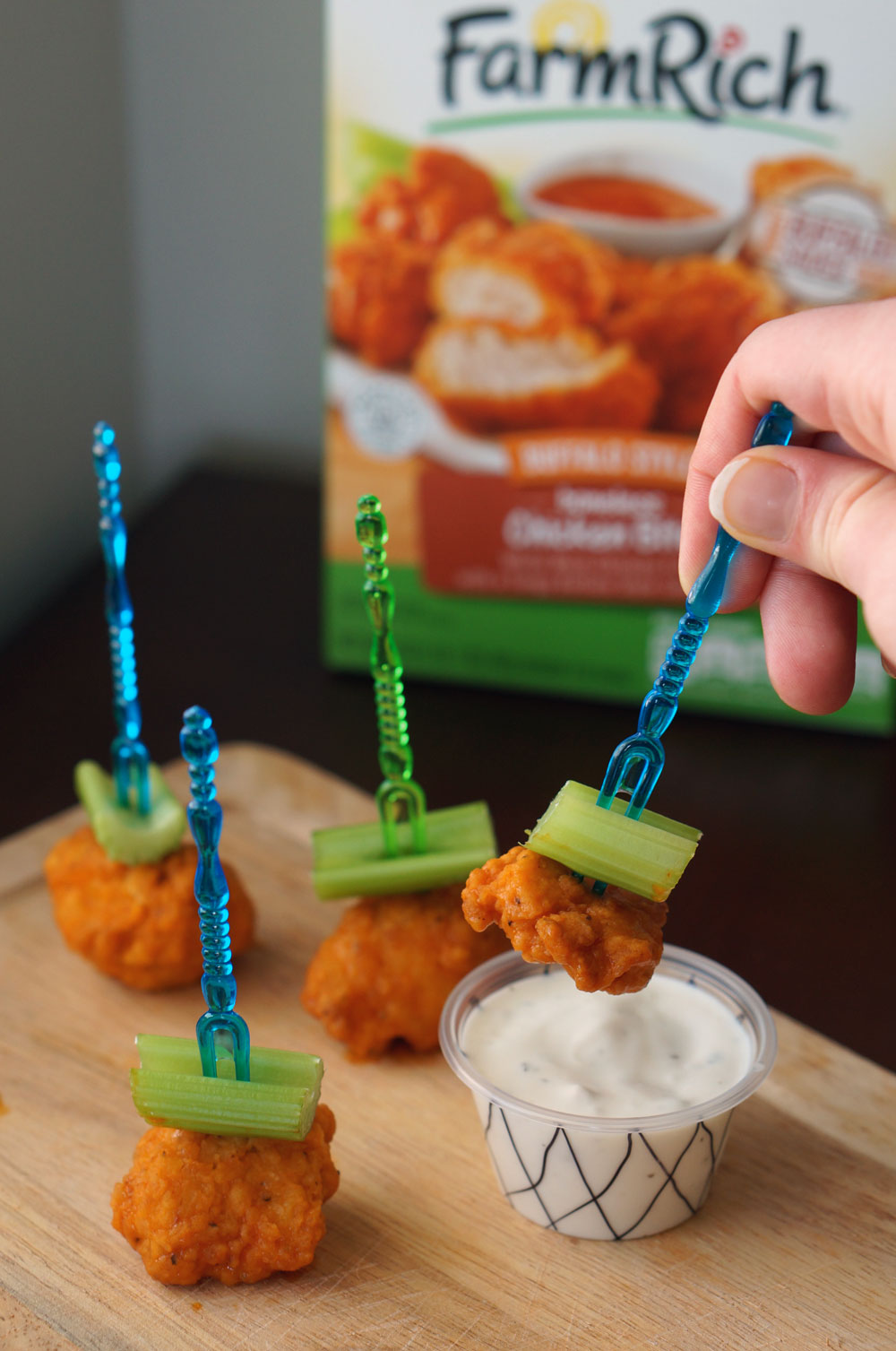 Buzzer-Beater Buffalo Chicken Appetizers